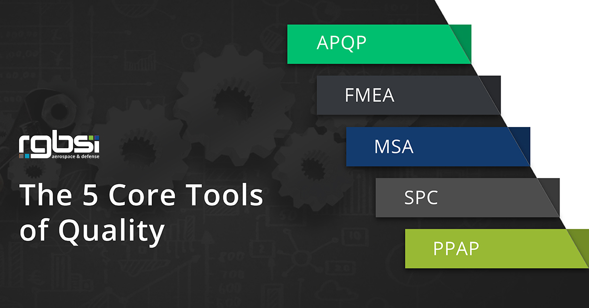 The 5 Core Tools of Quality – RGBSI Aerospace & Defense LLC